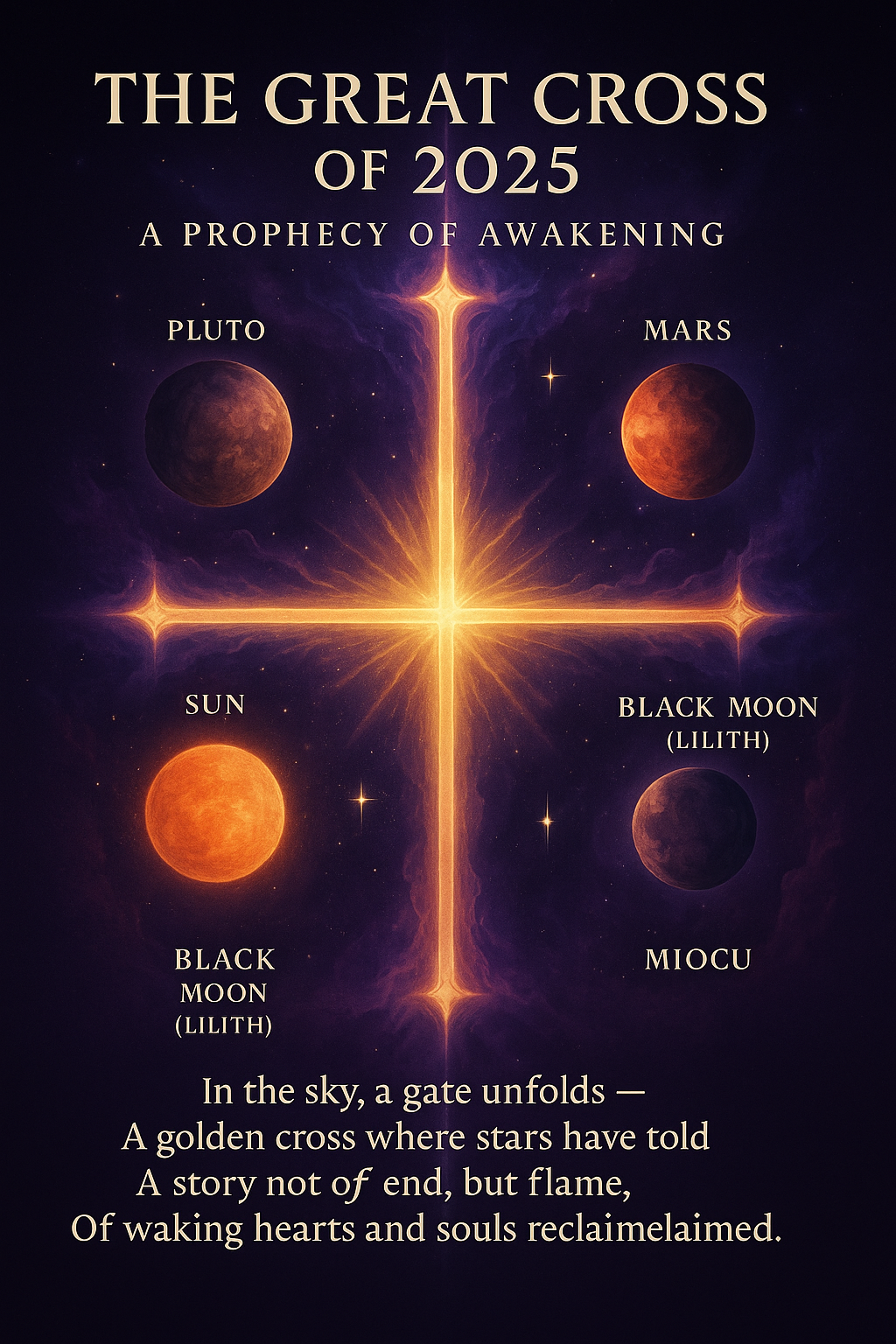 The Great Cross of 2025: A Prophecy of Awakening – The Celestial Portal ...