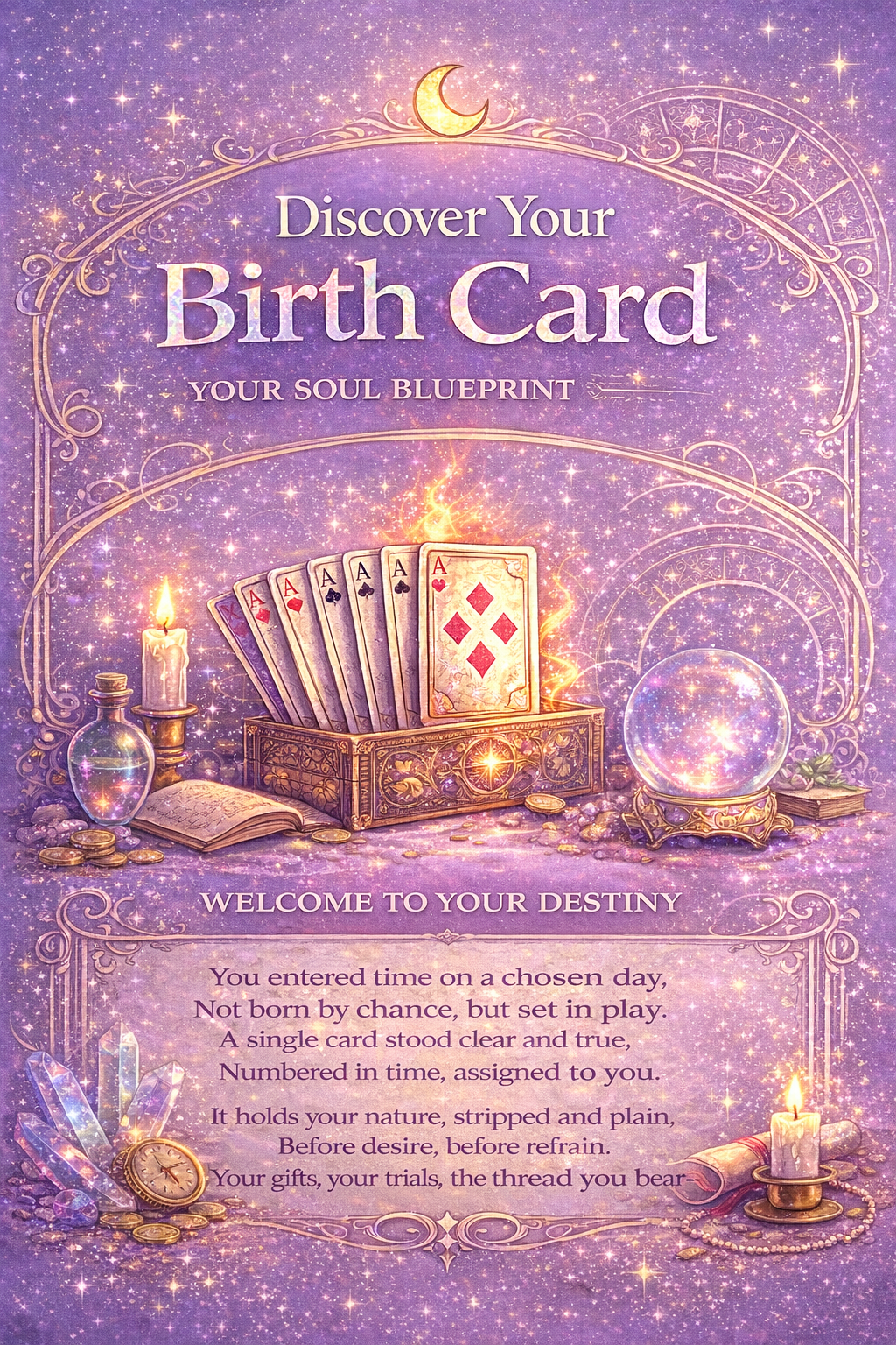 Your Birth Card: The Blueprint You Were Born With – Oracle of Tarot and ...